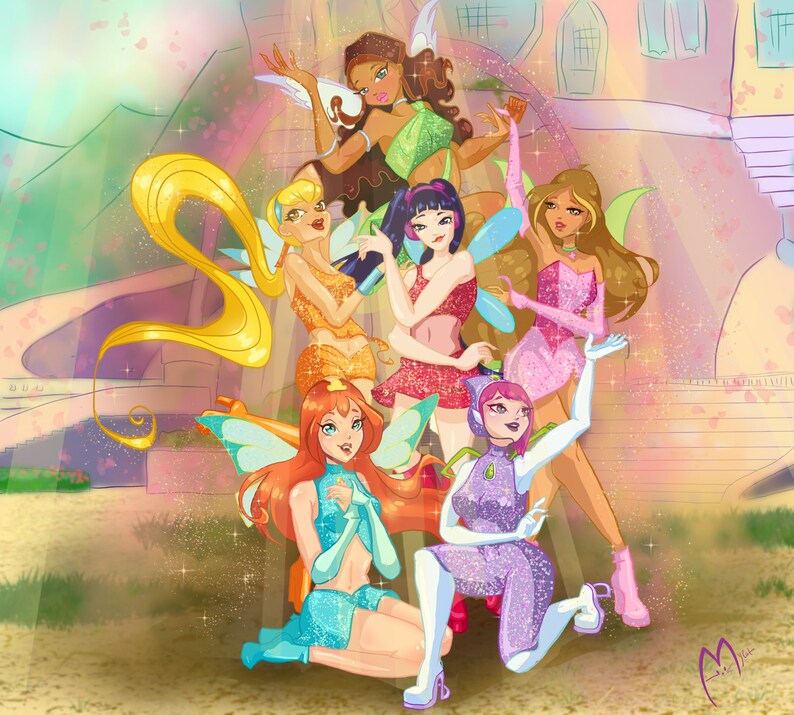 Customizable Winx Style Commission - Etsy