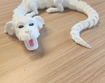 Neverending Story Falkor Flexi Articulated Fidget Toy Prop - Etsy