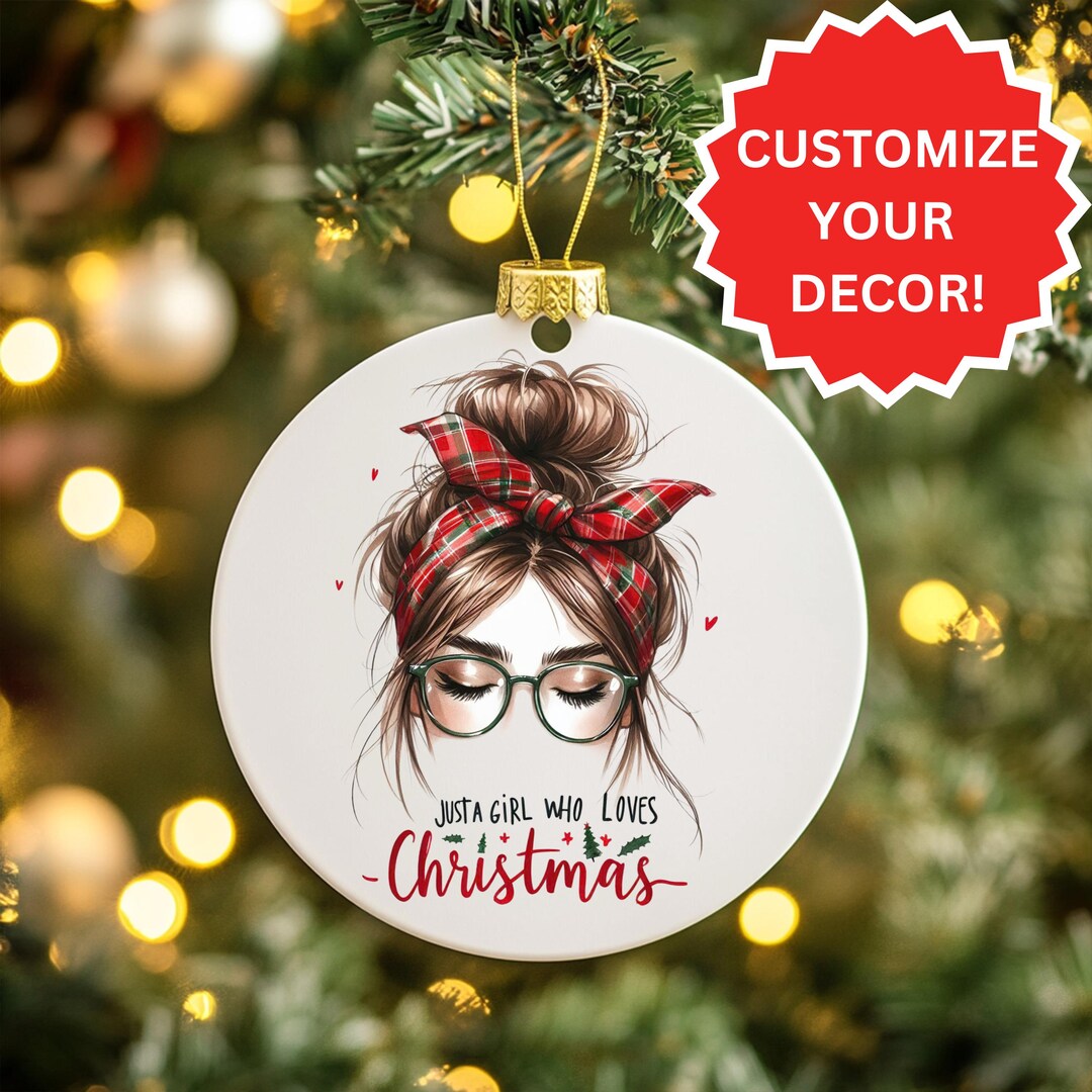 Custom Ceramic Christmas Ornaments Personalized Gifts for the Holidays ...