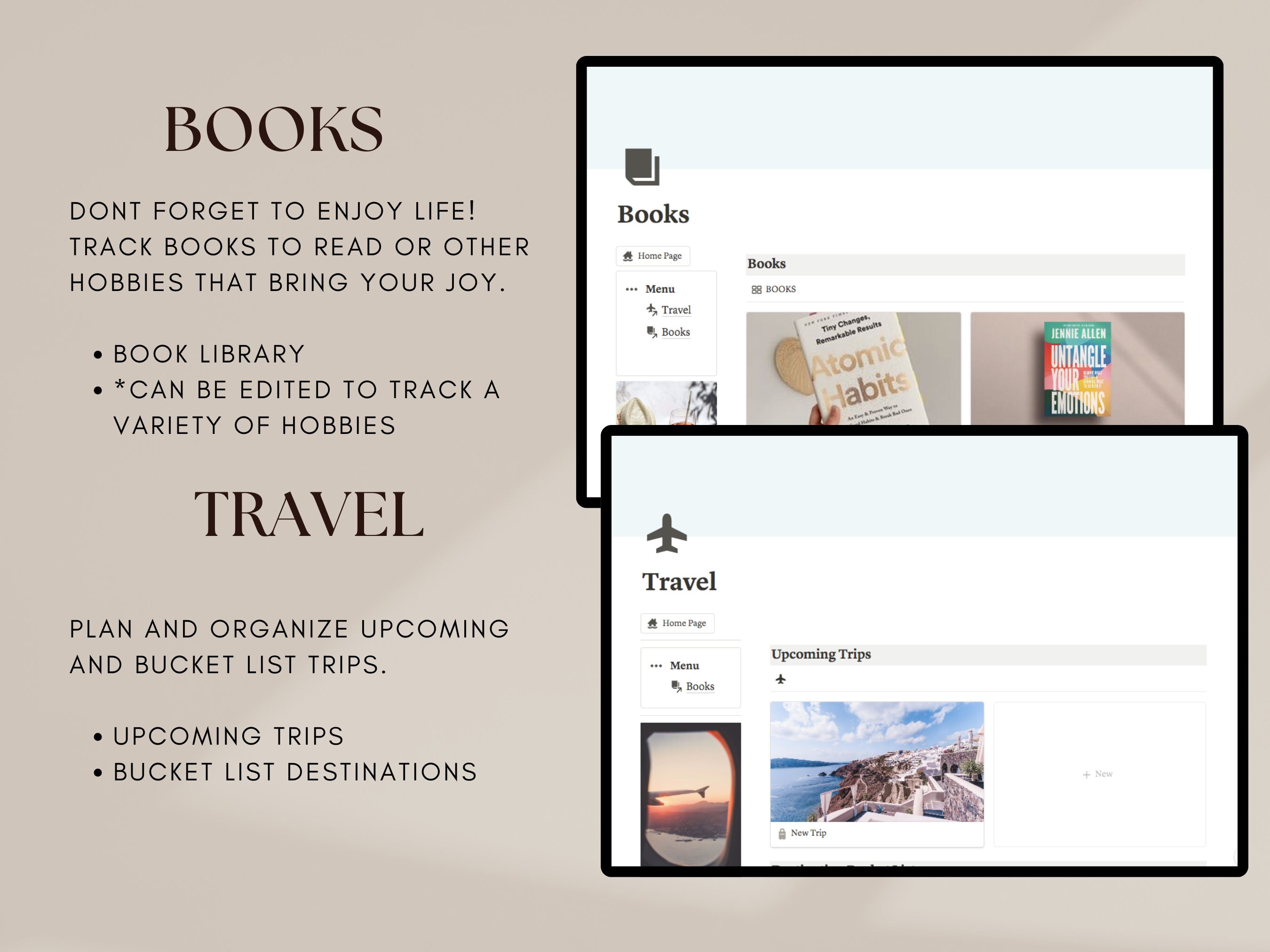 Notion Template, That Girl Planner, Notion Planner, Notion Life Planner ...