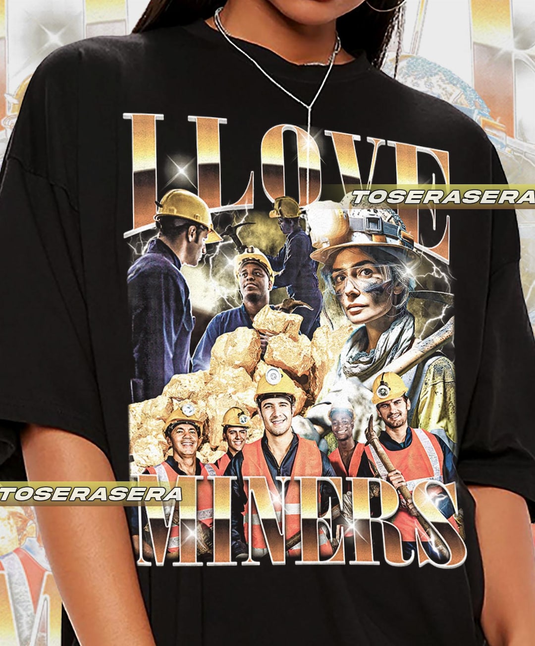 Coal Miner Appreciation Unisex Softstyle T-shirt, I Love Miners Tee ...
