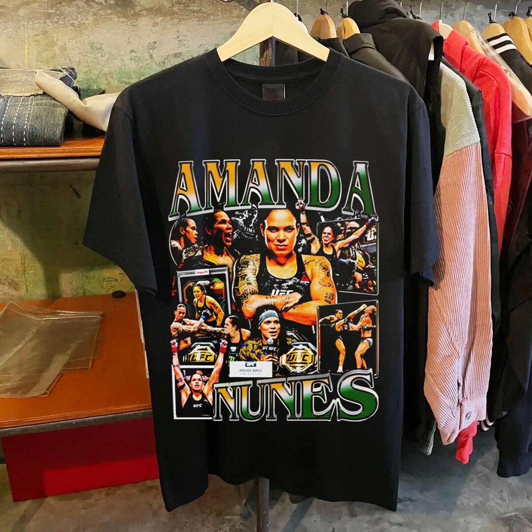 Amanda Nunes Vintage Unisex Shirt, Vintage Amanda Nunes Tshirt for Him ...