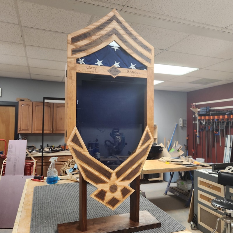 Air Force Shadow Box - Etsy