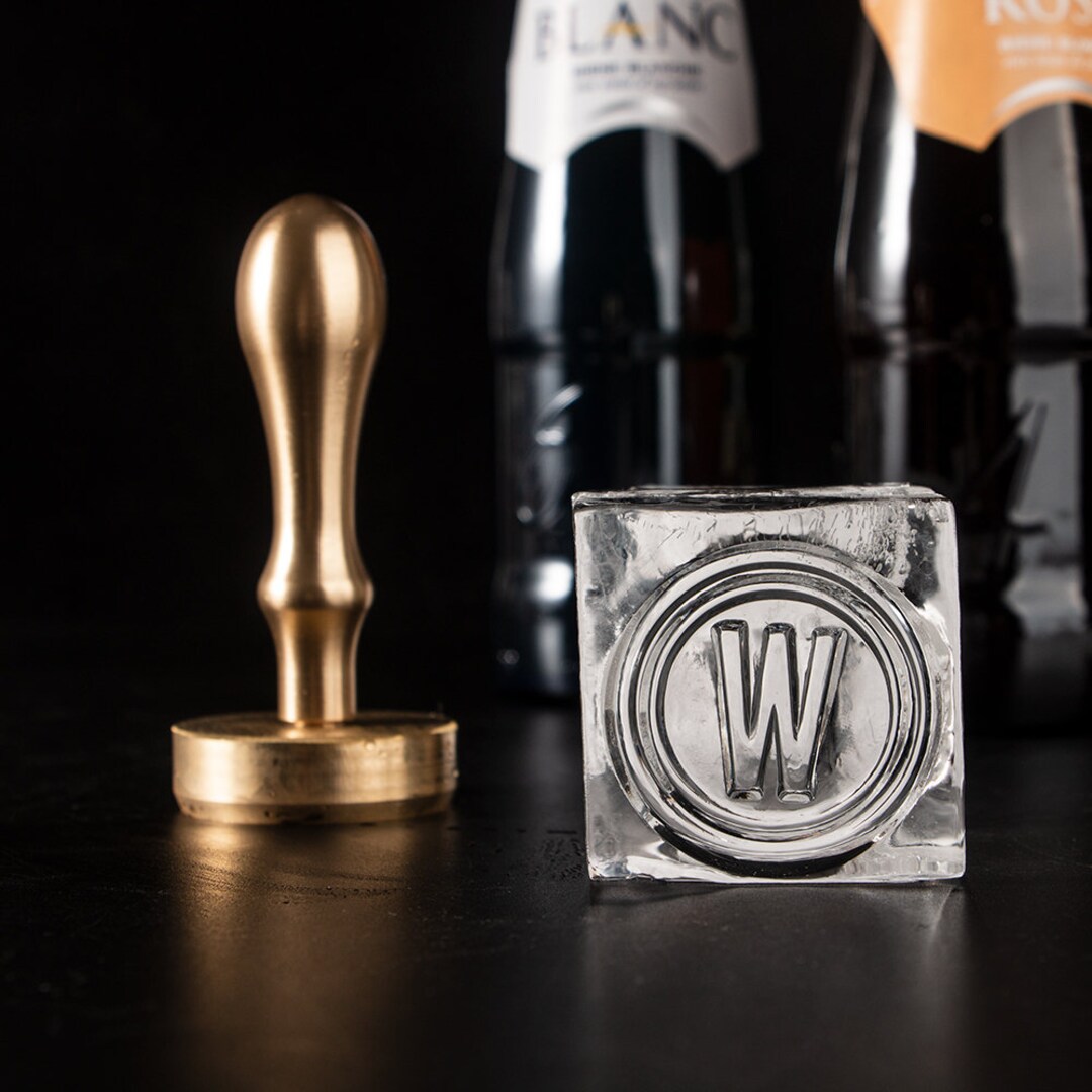Personalized Ice Cube Stamps,design Your Own Logo,brand Irons for Ice ...