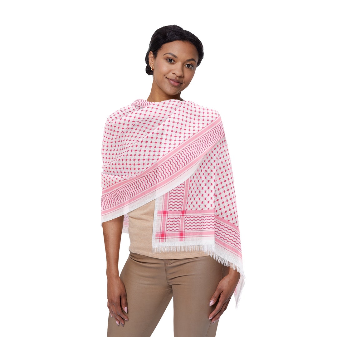 Lightweight Keffiyeh, Keffieh Hijab Scarf, Palestine Scarf, Keffieh ...