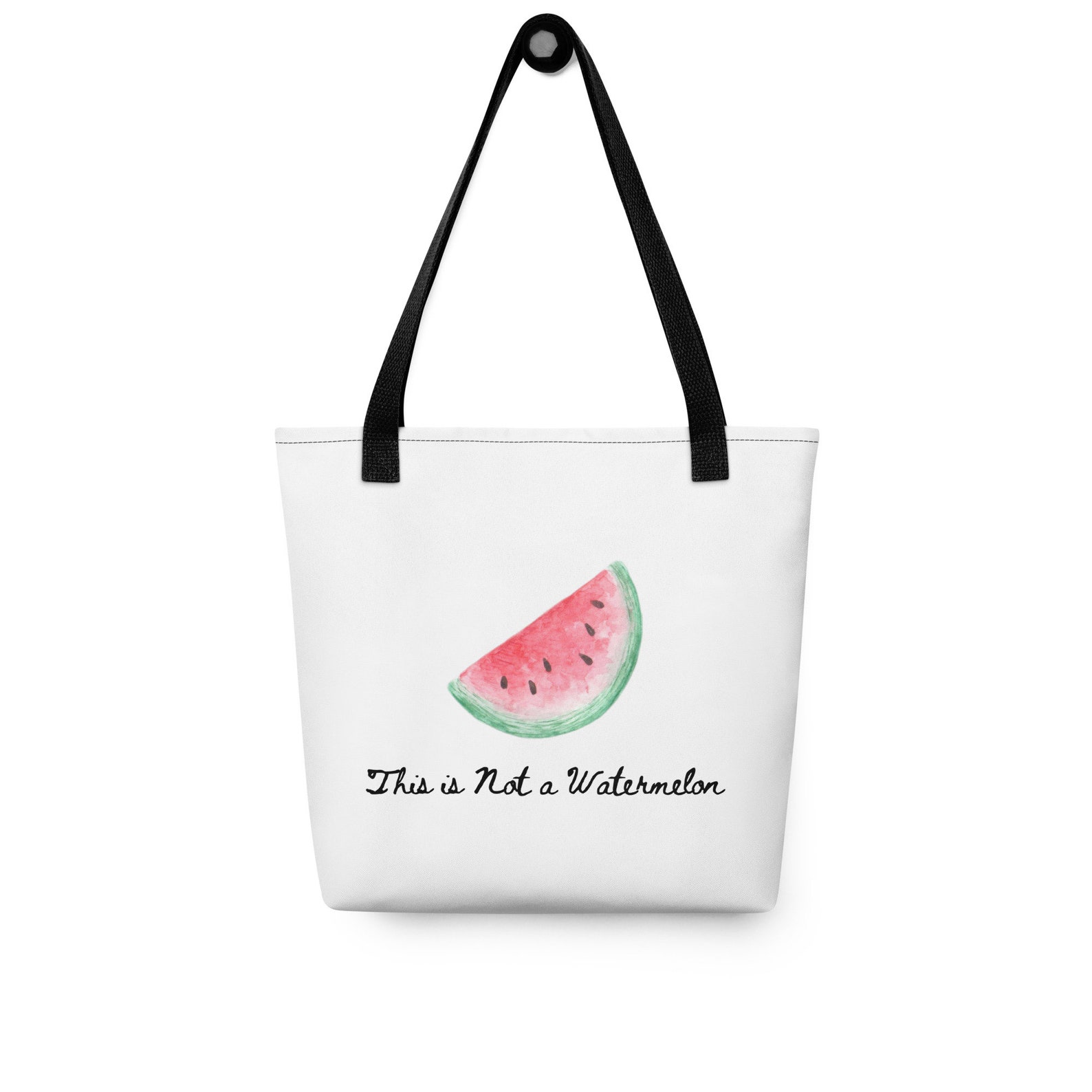 This is Not A Watermelon Palestine Symbol Tote Bag - Etsy