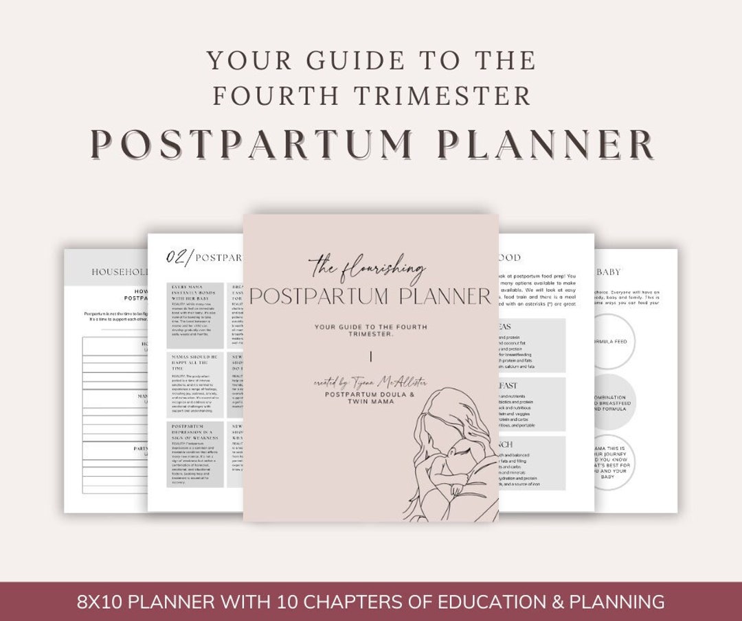 Ultimate Baby Shower Gift - Postpartum Planning System | Fourth ...