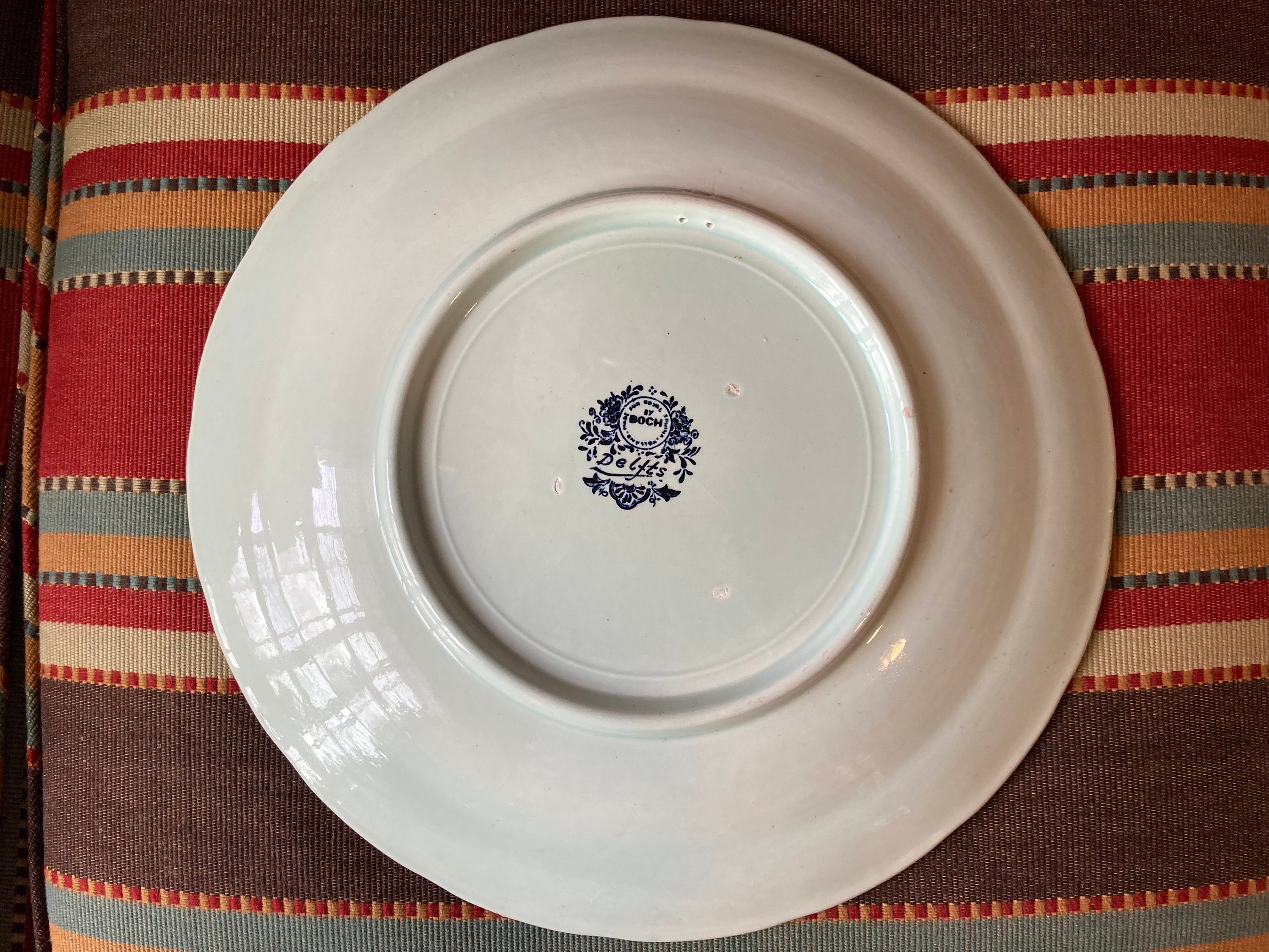 15 Inch Plate Delfts by Boch Made for Royal Sphinx Made in Holland - Etsy