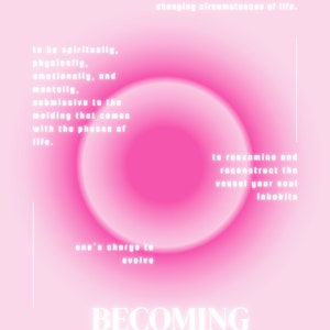 BECOMING - Wall Art Print, Instant Download, Wall Decor, Printable Wall ...