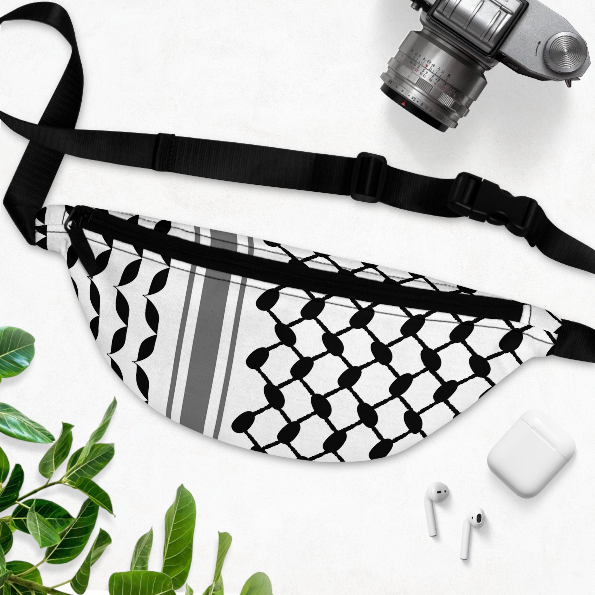 Stylish Arabic Crossbody Purse & Shoulder Fanny Pack - Palestinian ...