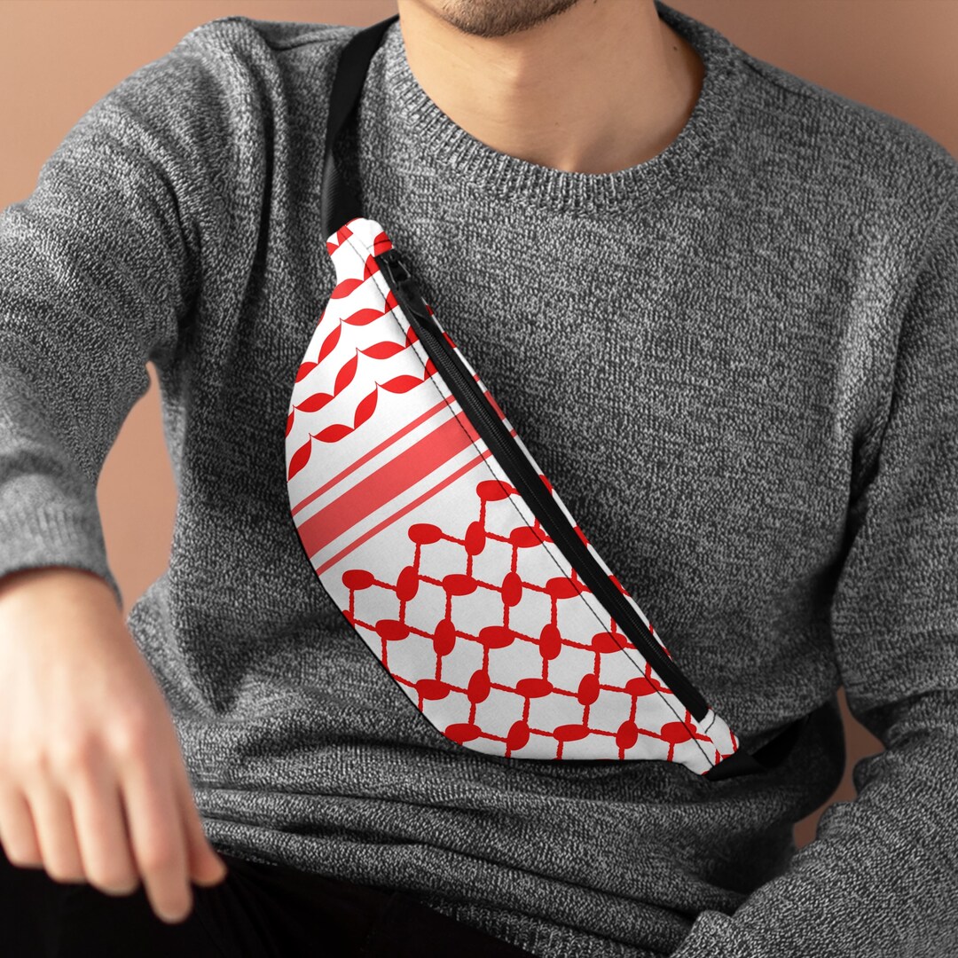 Stylish Arabic Crossbody Purse & Shoulder Fanny Pack - Palestinian ...