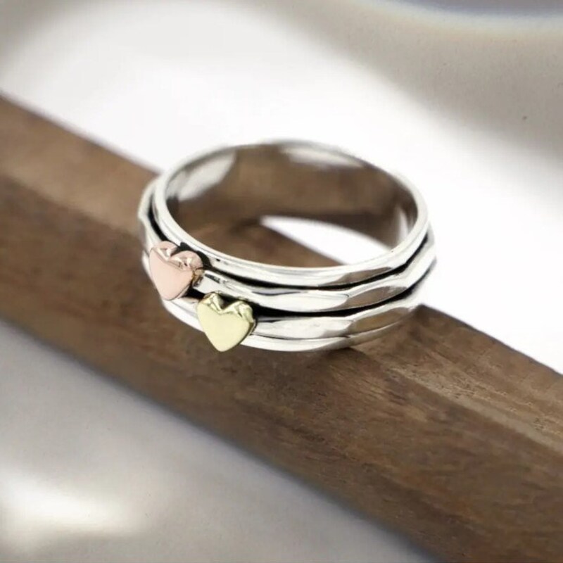 Silver Multiple Layer Rings - Etsy