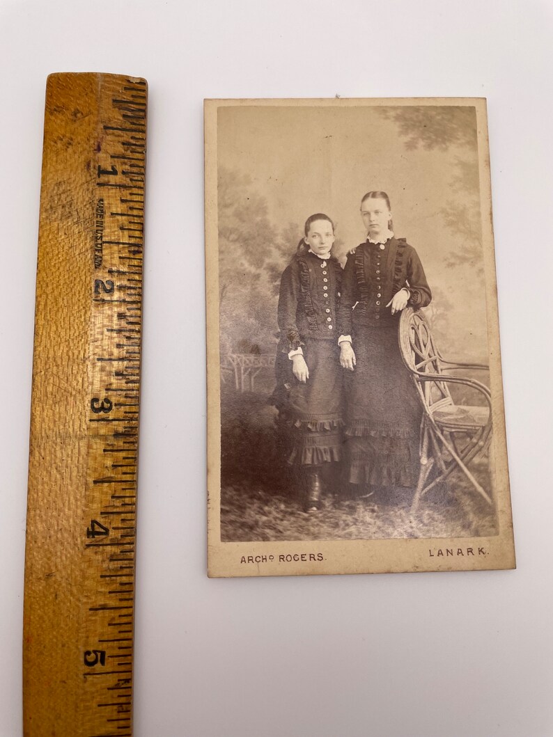 Lot of 4 Victorian Cabinet Cards From Scotland - Etsy