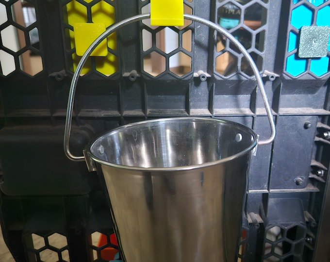 1qt Water Bucket Pail Dog Tumbler | Neon Tie Dye Swirl | Epoxy Tumbler ...