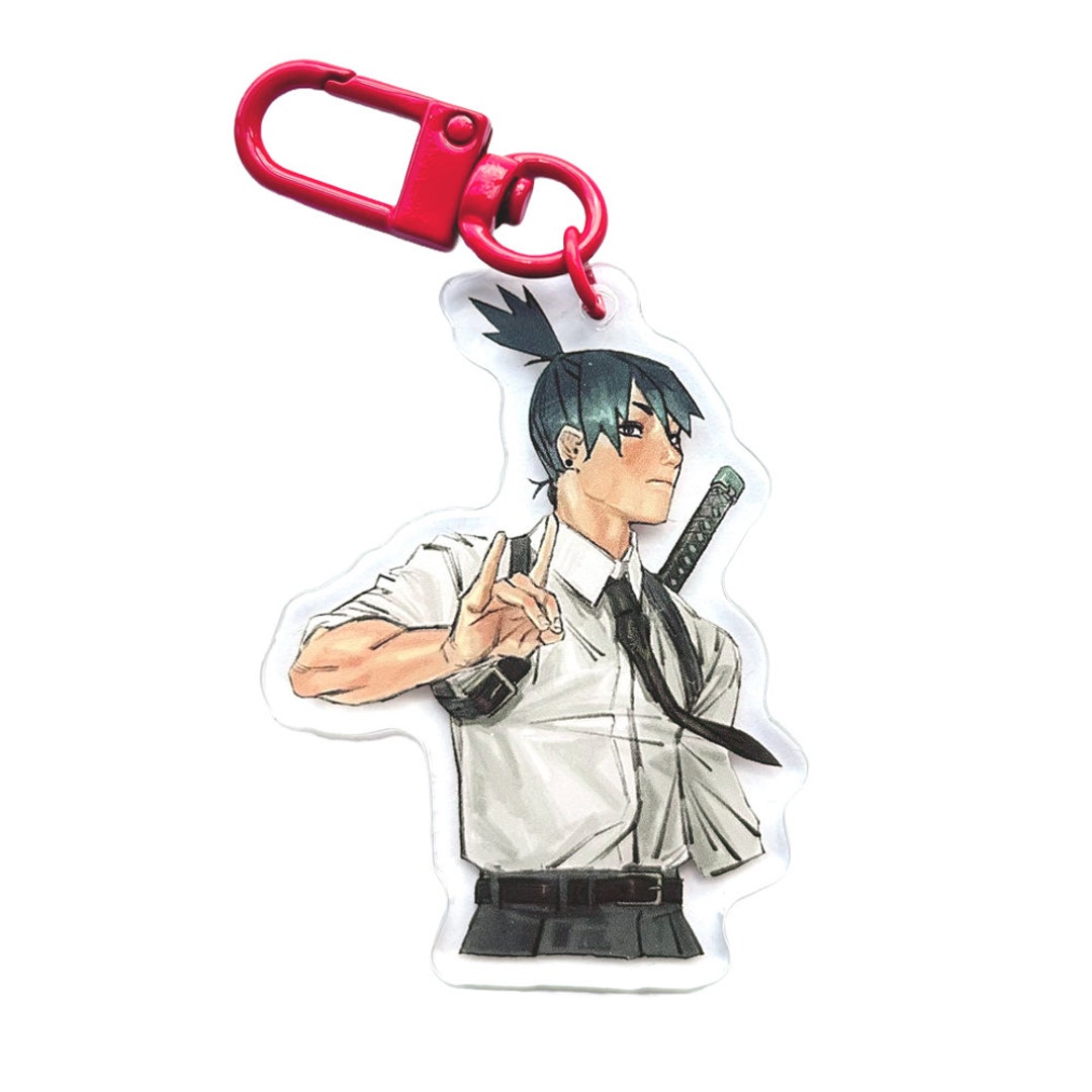Chainsaw Man Aki Acrylic Charm - Etsy