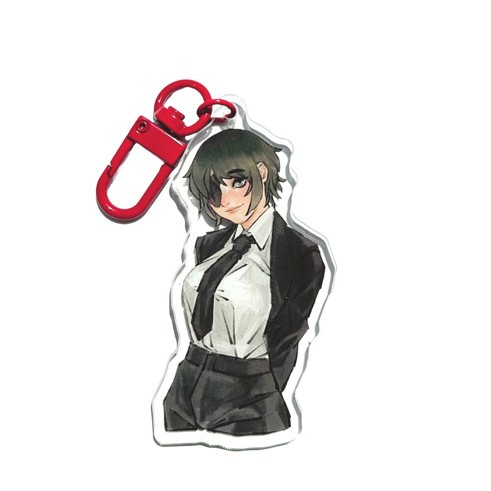 Chainsaw Man Himeno Acrylic Charm - Etsy