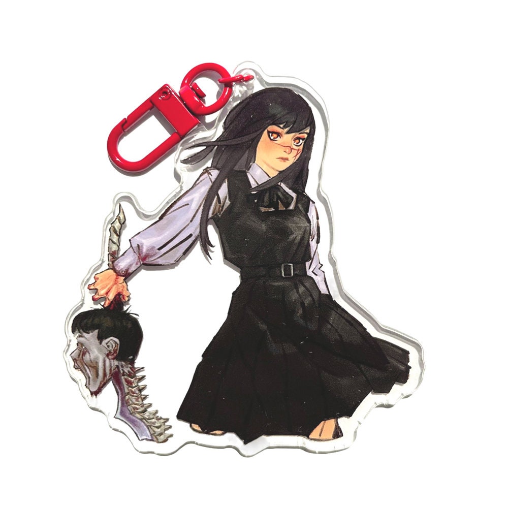 Chainsaw Man Yoru Acrylic Charm - Etsy