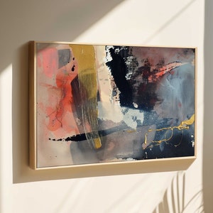 Wabi Sabi Japandi Abstract Art Print – Minimalist Watercolor (digital ...