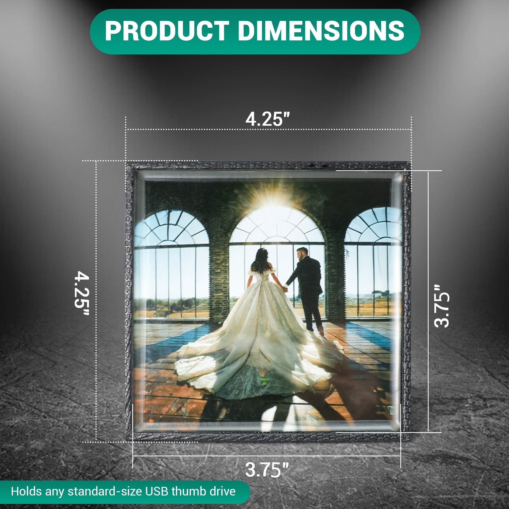 Deluxe Flash Drive Box With Photo Insert - Etsy