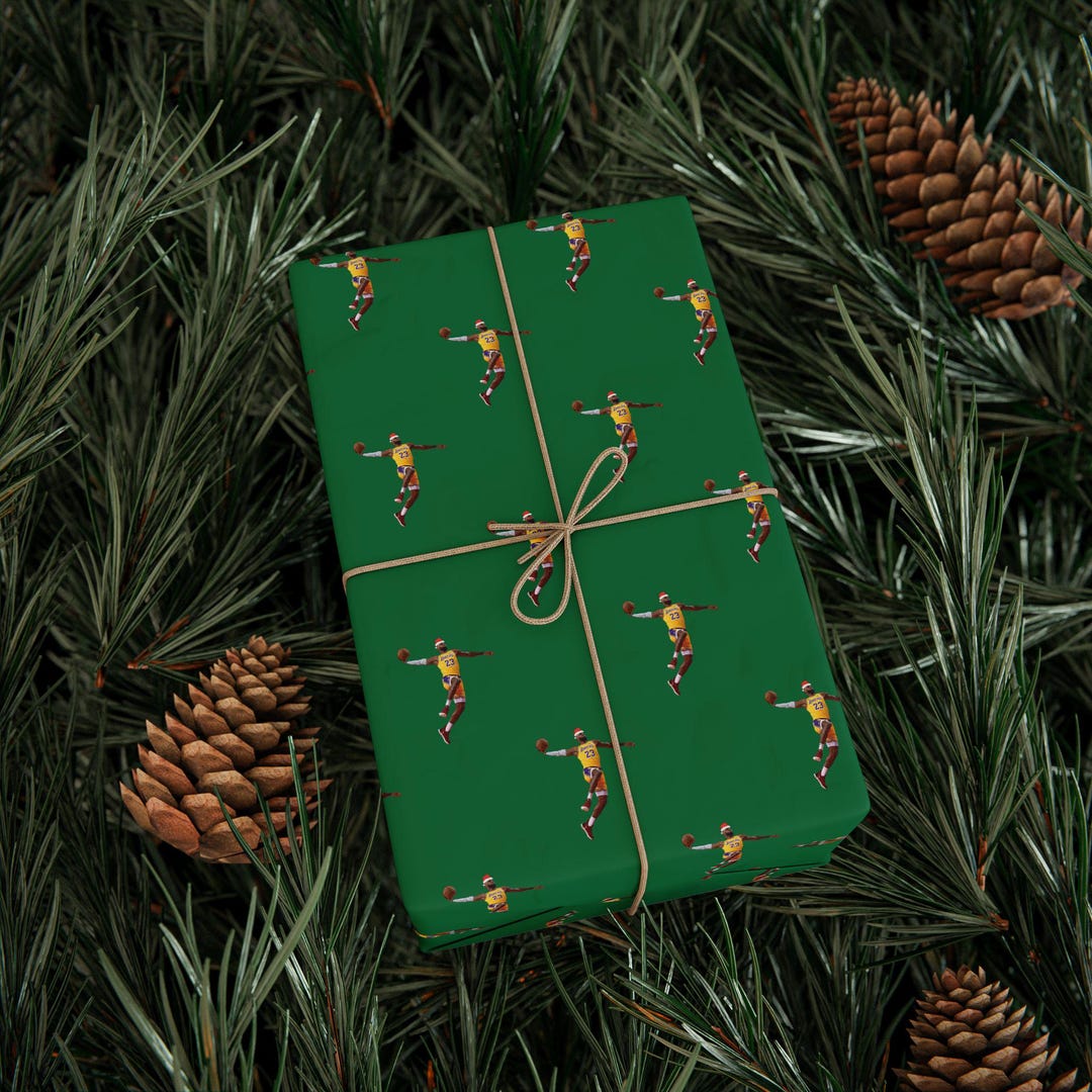 Lebron James Wrapping Paper - Etsy