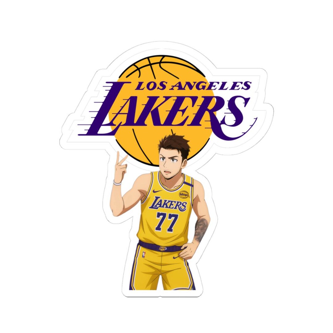 Luka Doncic Sticker | LA Lakers - Etsy