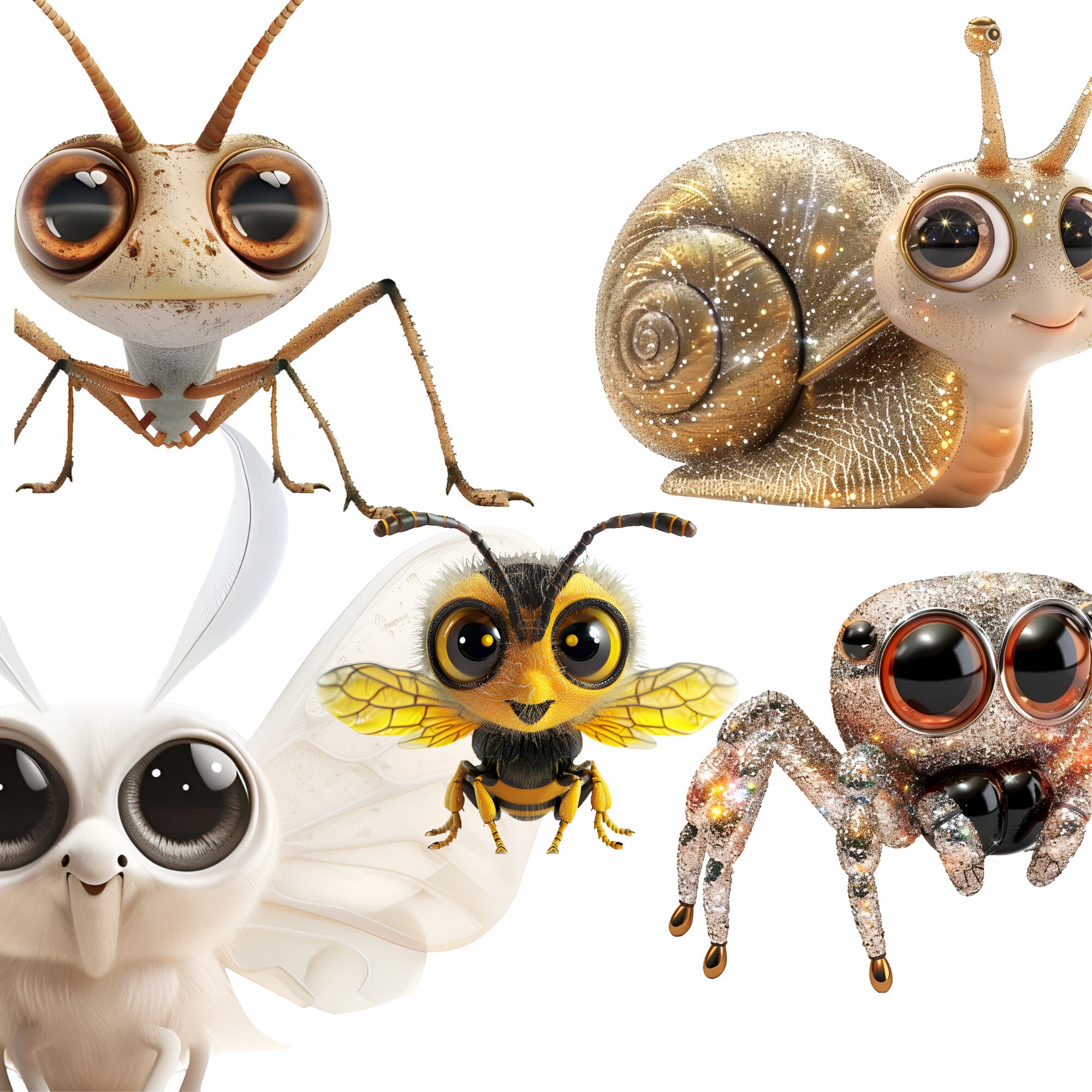INSECT WORLD CLIPART: Explore the Realm of Natures Small Creatures ...