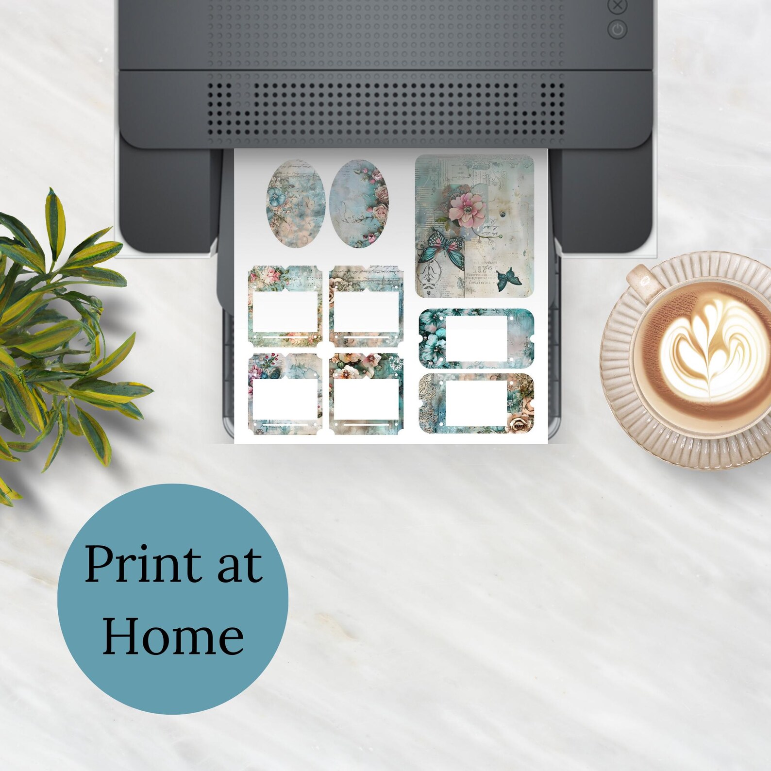 A Nurse's Life Vintage Junk Journal Pages – 20 Nursing-themed Printable Papers for Scrapbooking ...