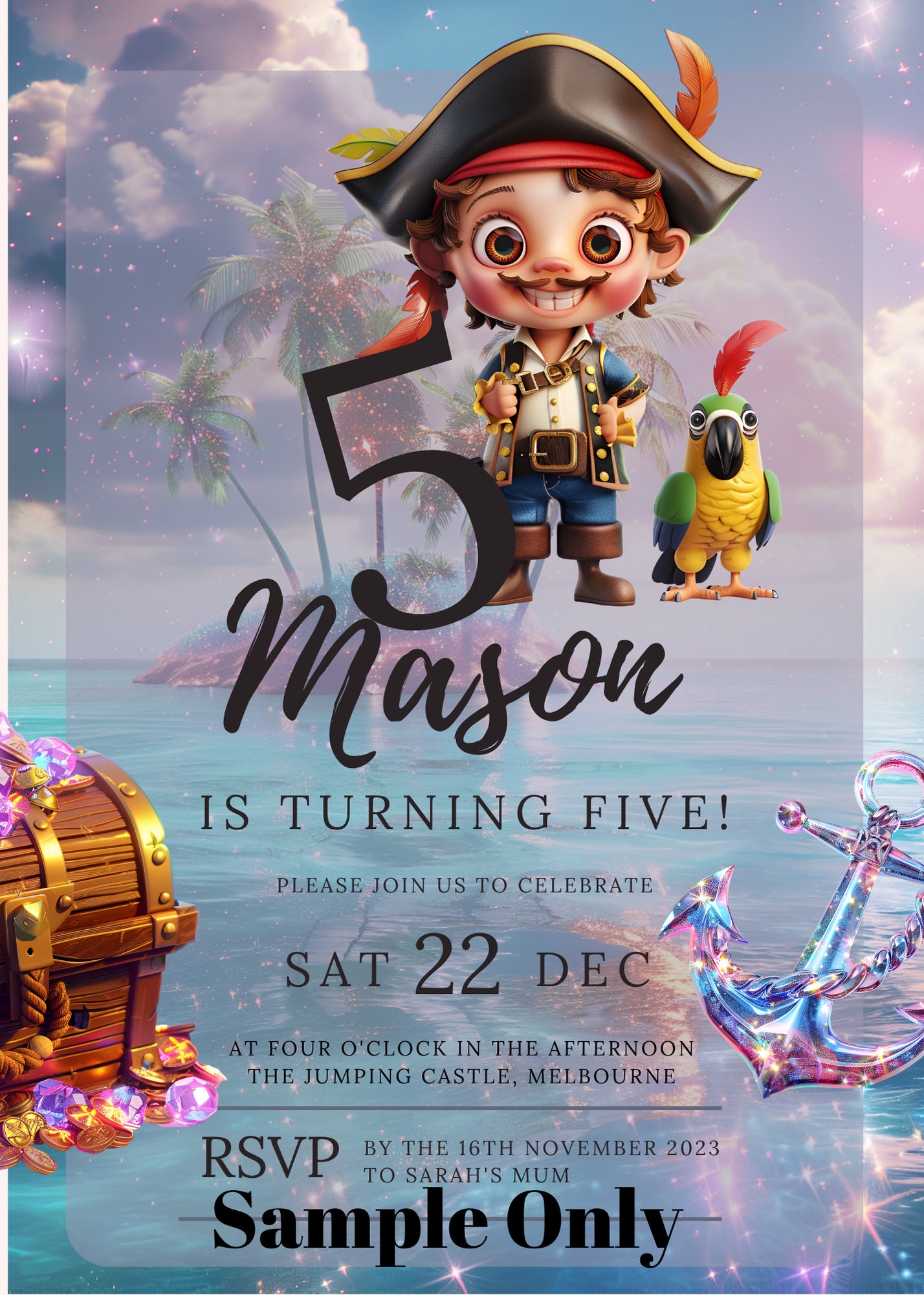 Pirate Clipart- Pirates Clipart, Eyepatch, Pirate Ship, Treasure Chest ...