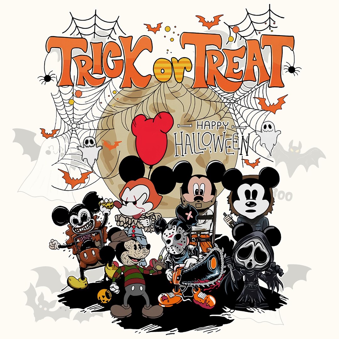 Mickey in My Halloween Era Png , Mickey and Friends Halloween Png ...