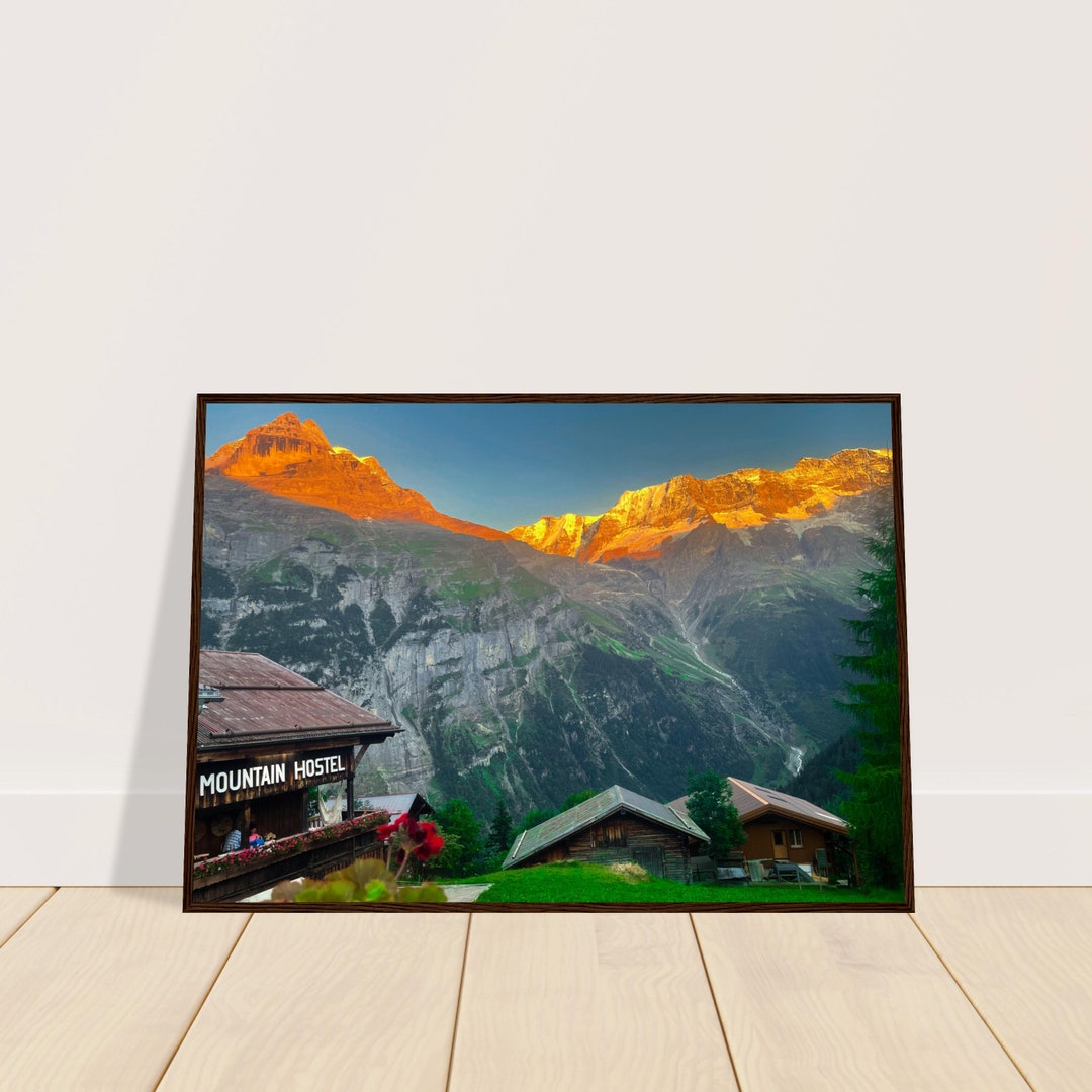 Switzerland's Sunkissed Peaks Switzerland Landscape Photography Sunset ...