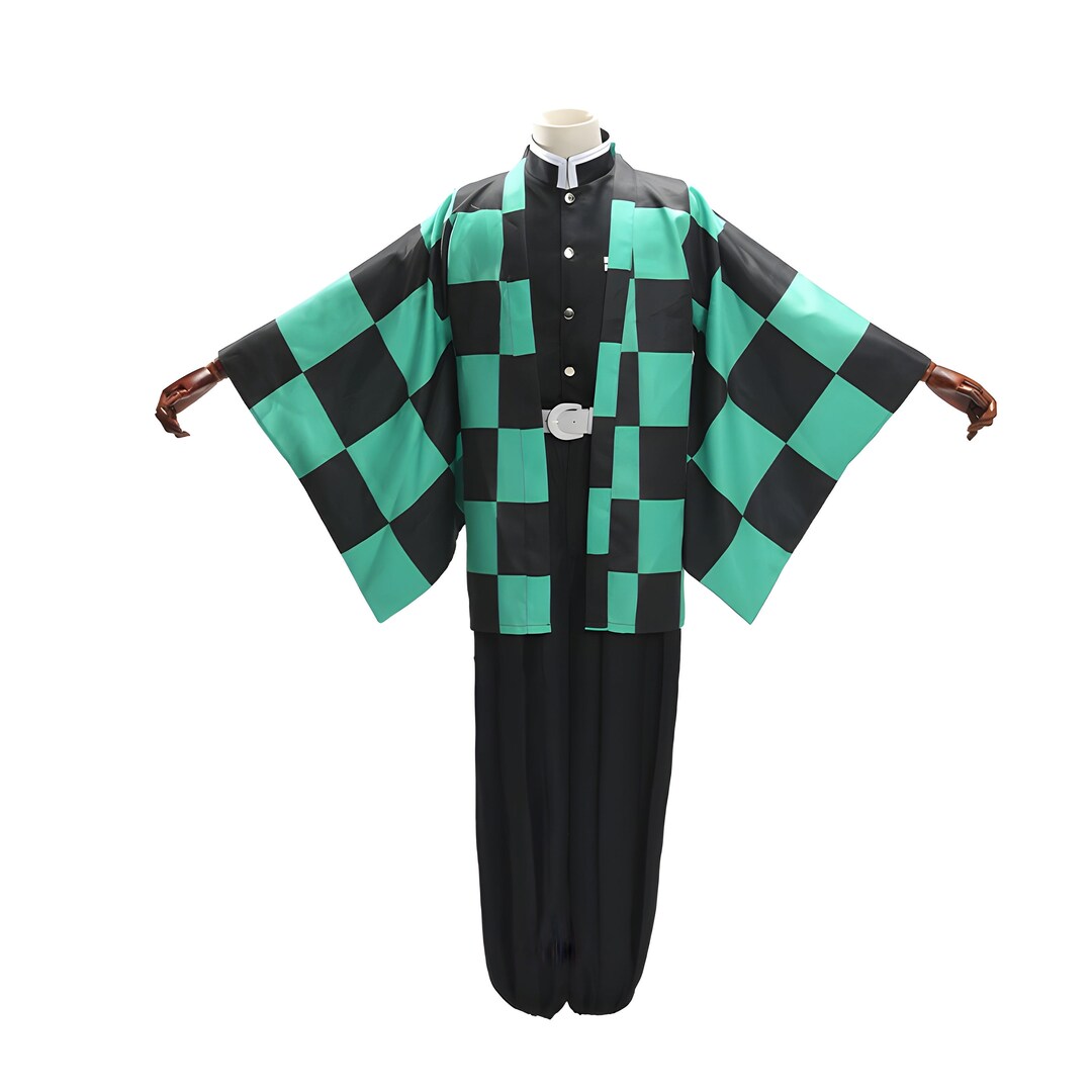 Tanjiro Kamado Demon Slayer Cosplay Set - Etsy
