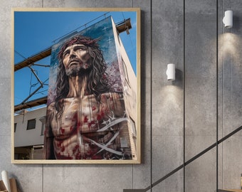 Christian Art: weep Not for Me. Printable Download Art of the Women Weeping Over Jesus on the ...