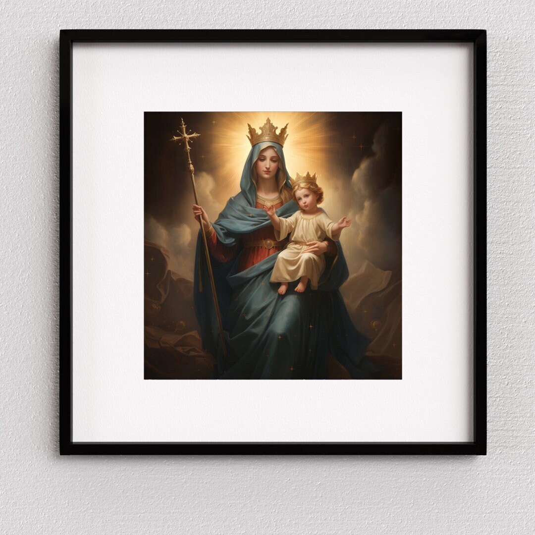Mary Help of Christians Bel Art DIGITAL DOWNLOAD - Etsy