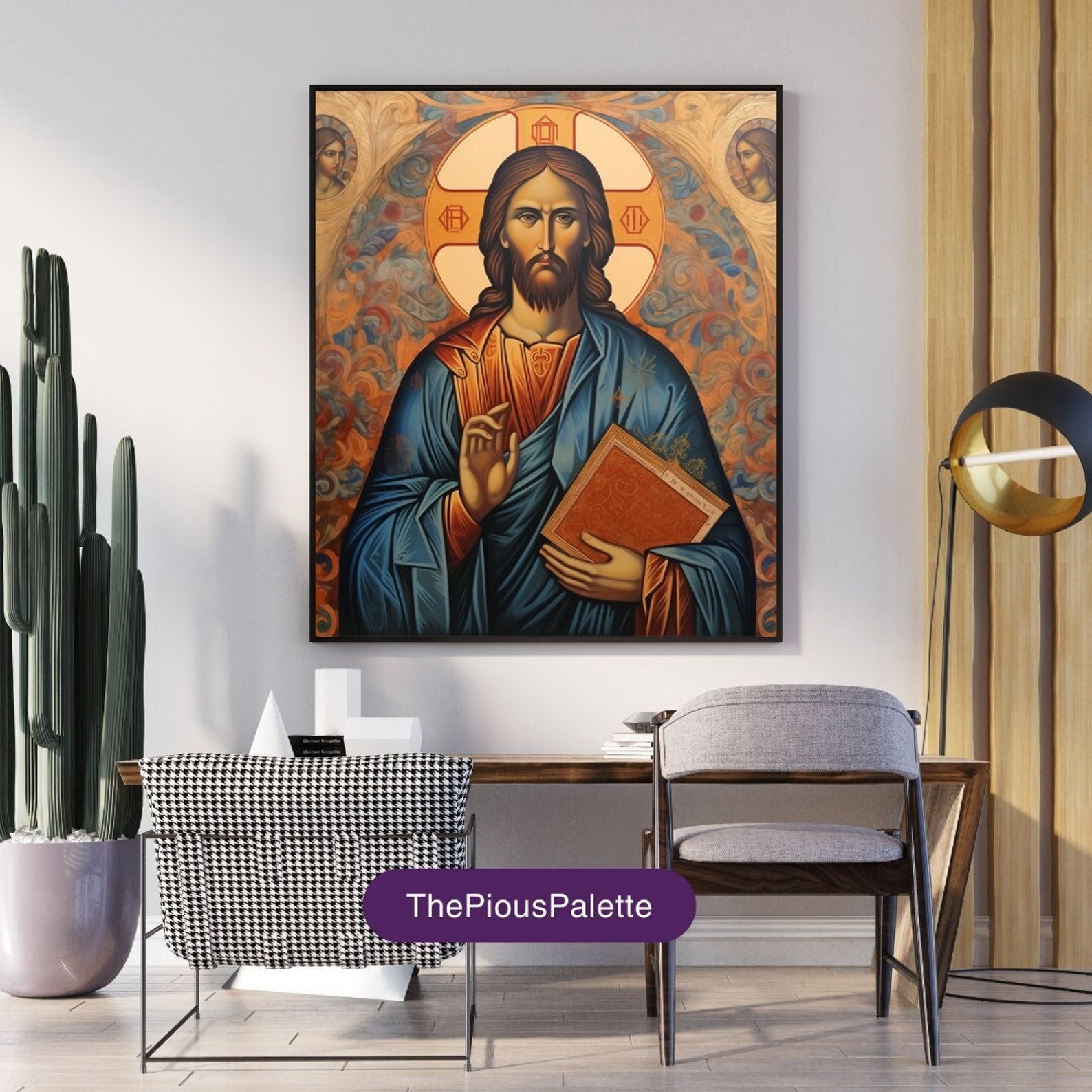 Byzantine Jesus Version 2 Bel Art DIGITAL DOWNLOAD - Etsy