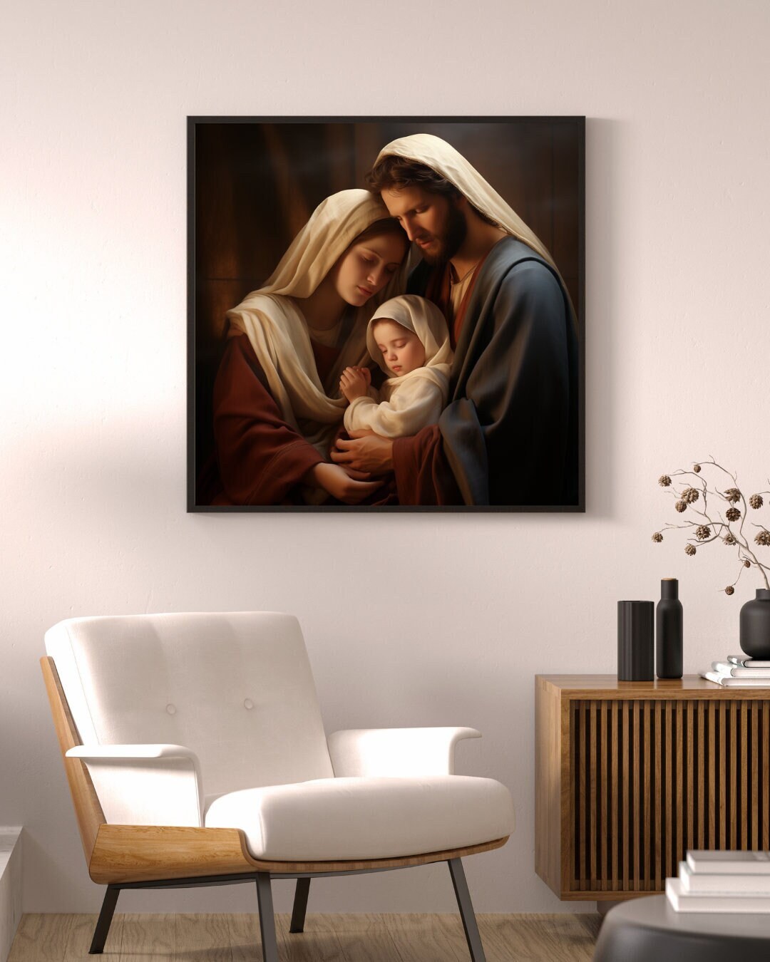 The Holy Family Version 2 Bel Art DIGITAL DOWNLOAD - Etsy