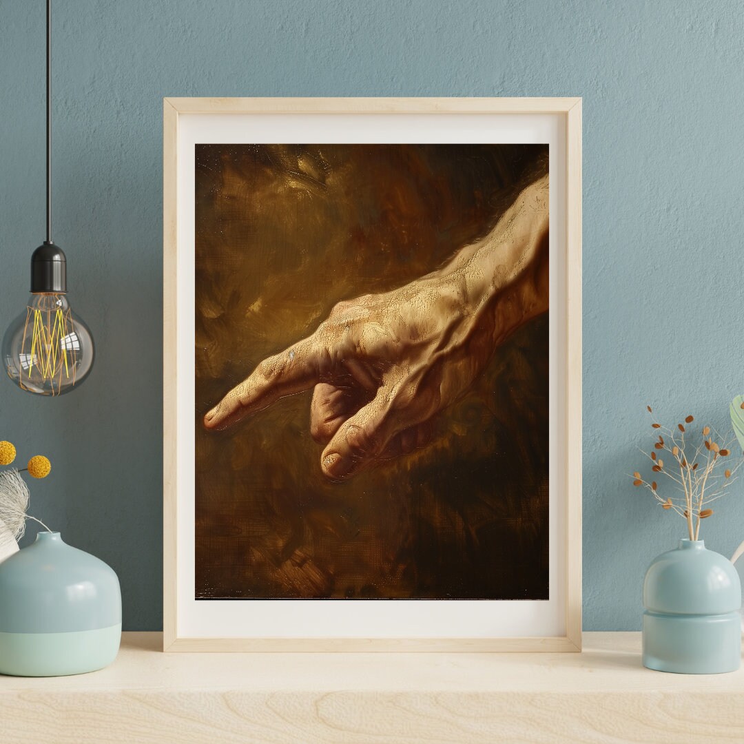 The Hand of God Version 2 Bel Art DIGITAL DOWNLOAD - Etsy