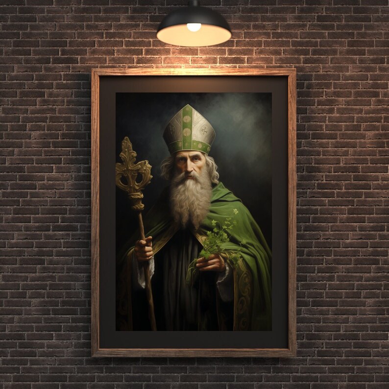 Saint Patrick: National Apostle of Ireland Bel Art DIGITAL DOWNLOAD - Etsy