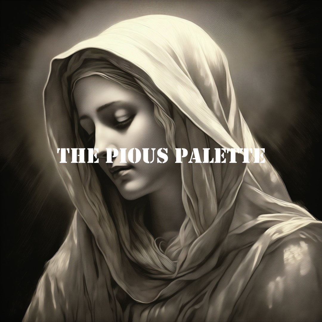 Virgin Mary Renaissance Engraving Version 2 Bel Art DIGITAL DOWNLOAD - Etsy