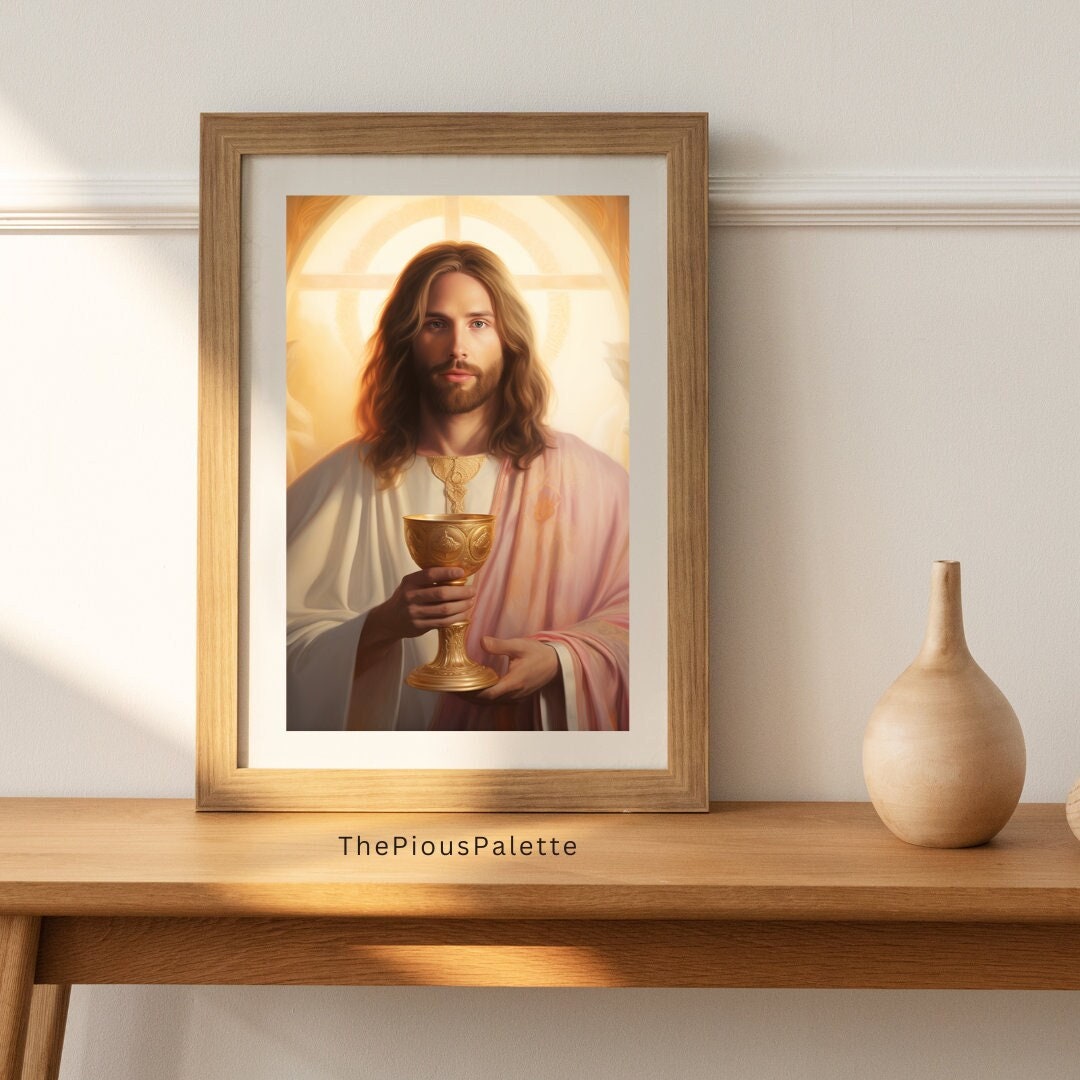 Jesus and the Holy Grail Bel Art DIGITAL DOWNLOAD - Etsy