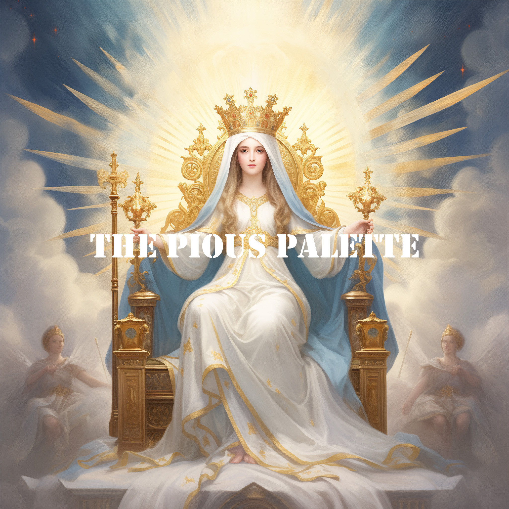 Blessed Virgin Mary Queen of Heaven and Earth Bel Art DIGITAL DOWNLOAD ...