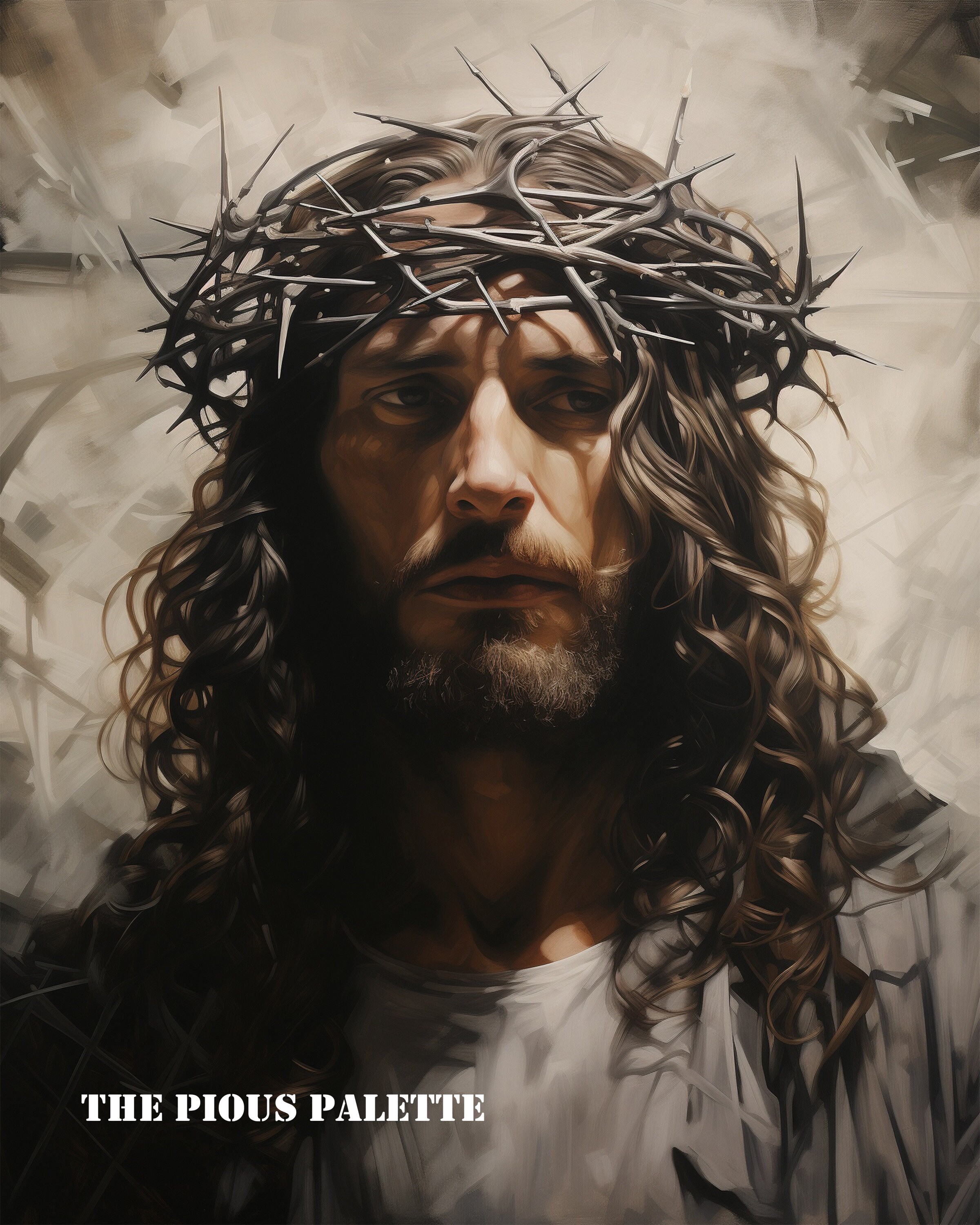 The Crowning With Thorns Version 2 Bel Art DIGITAL DOWNLOAD - Etsy