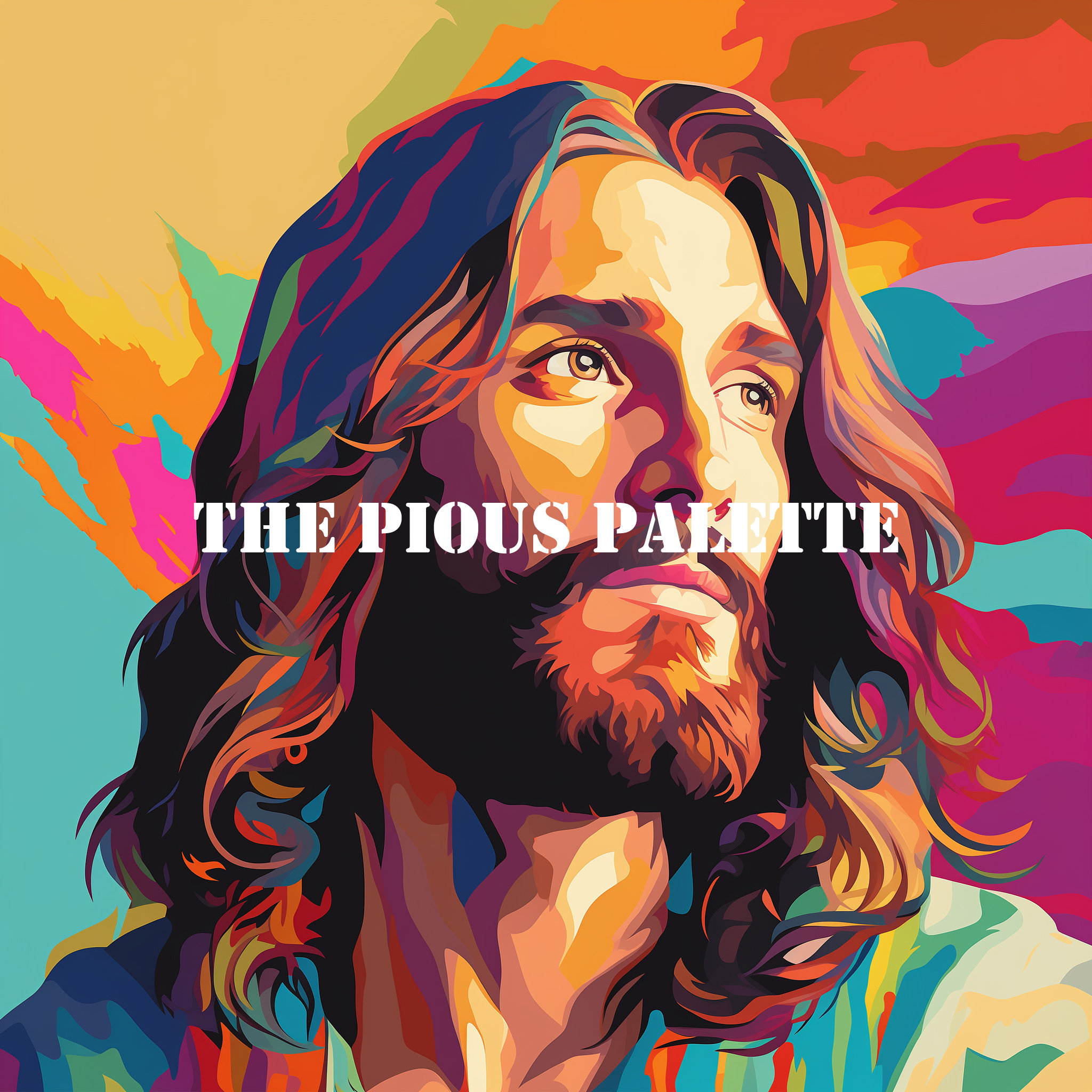 Portrait of Jesus Pop Art DIGITAL DOWNLOAD - Etsy