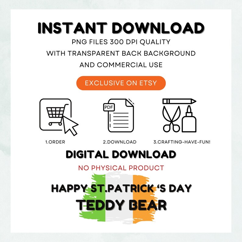 St Patrick Teddy Bear Clipart, Artful Watercolor Bear, Artful Bear Art, Teddybears, St Patrick's ...