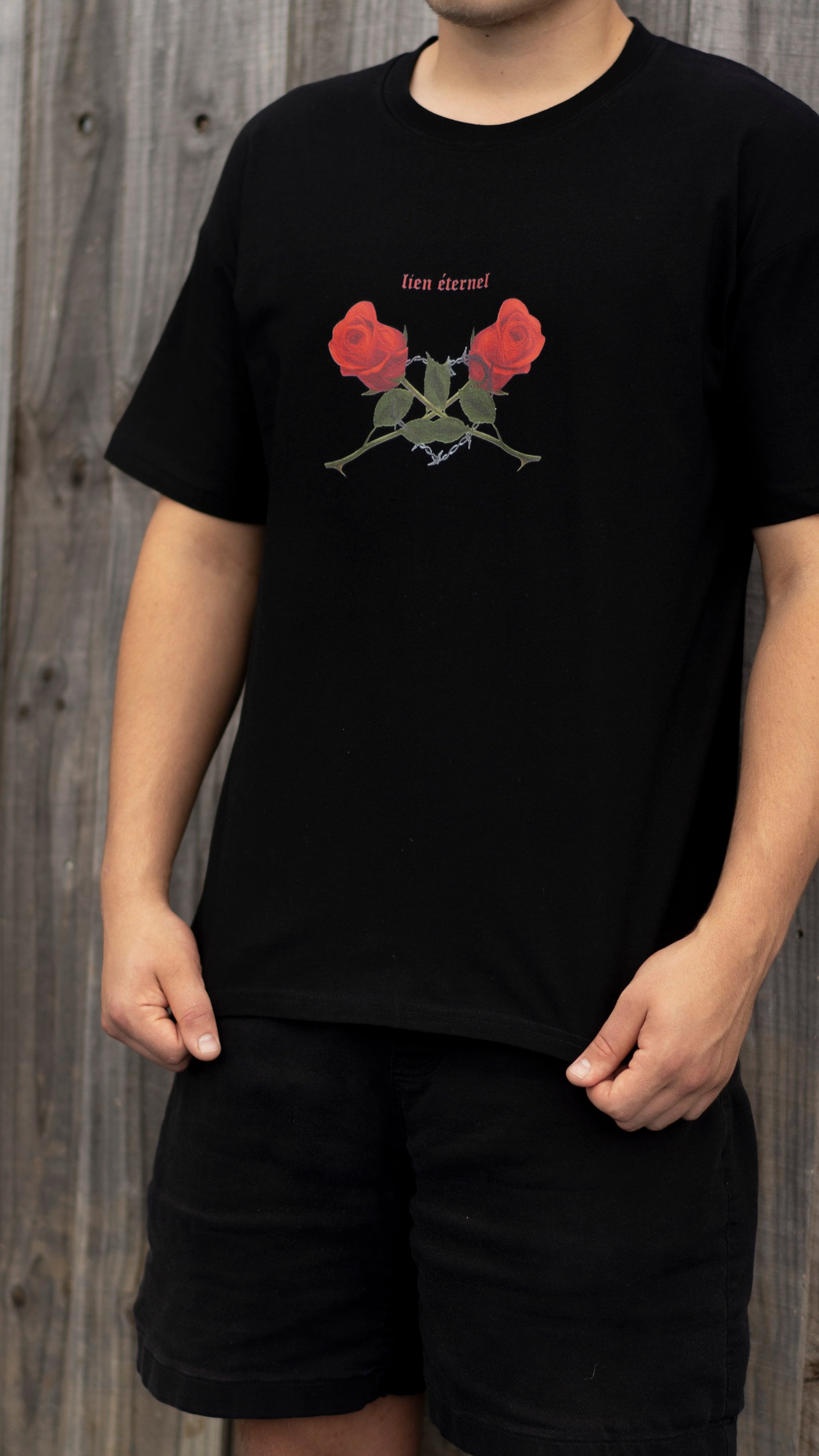 Minimalistic Shirt With Roses - Etsy Australia