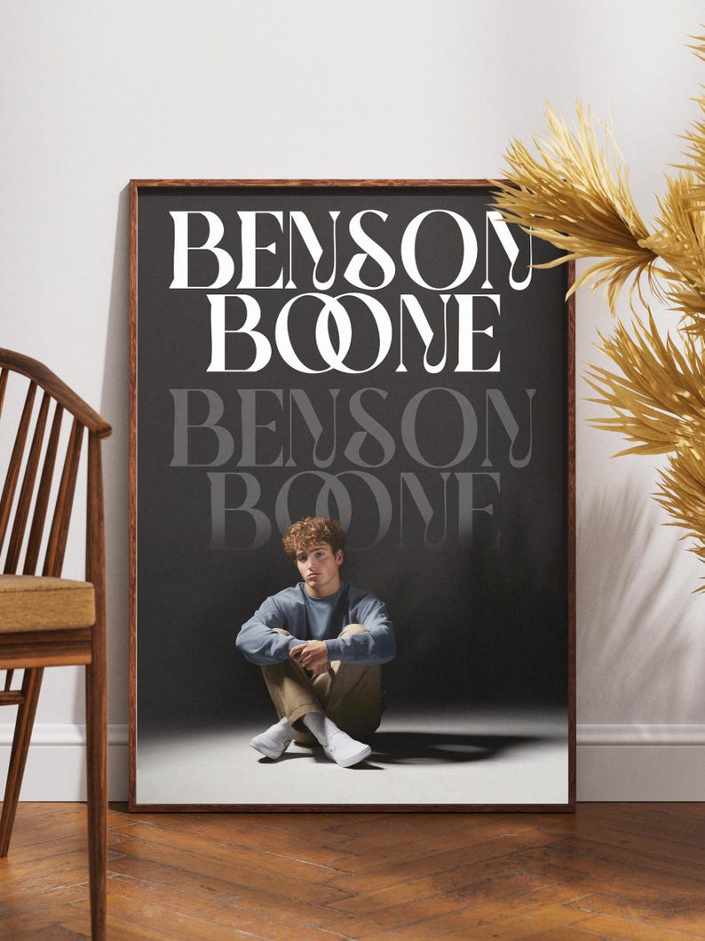 Benson Boone Poster - Etsy