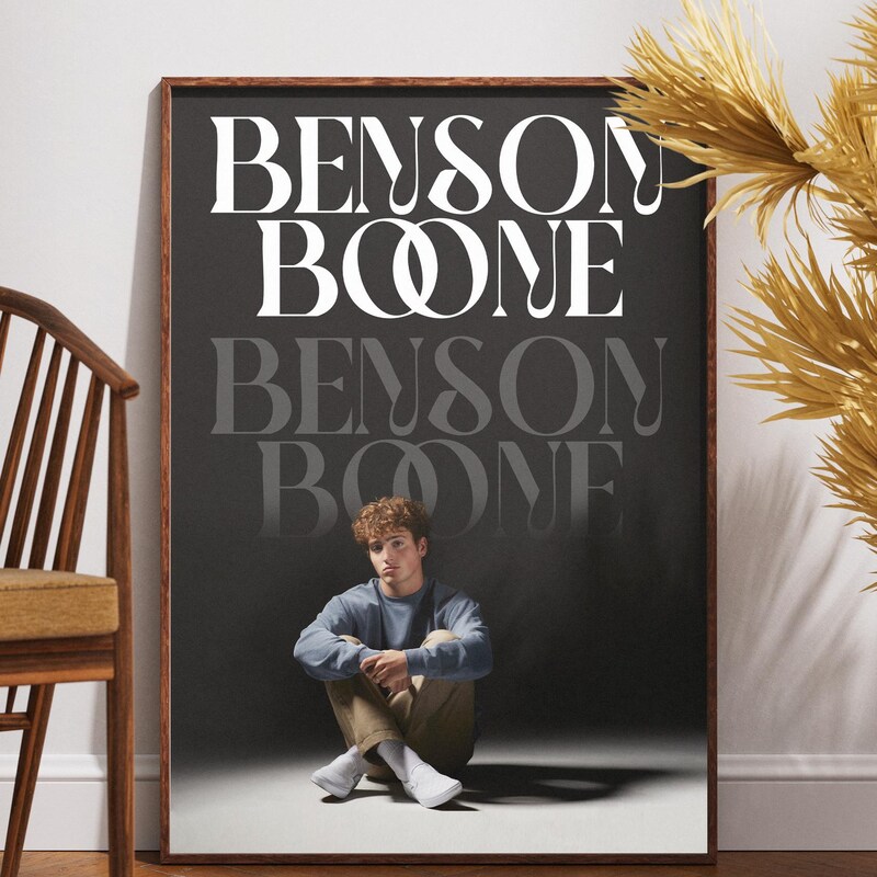 Benson Boone Poster - Etsy