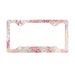 Coquette Colorful Floral Metal License Plate Frame - Etsy