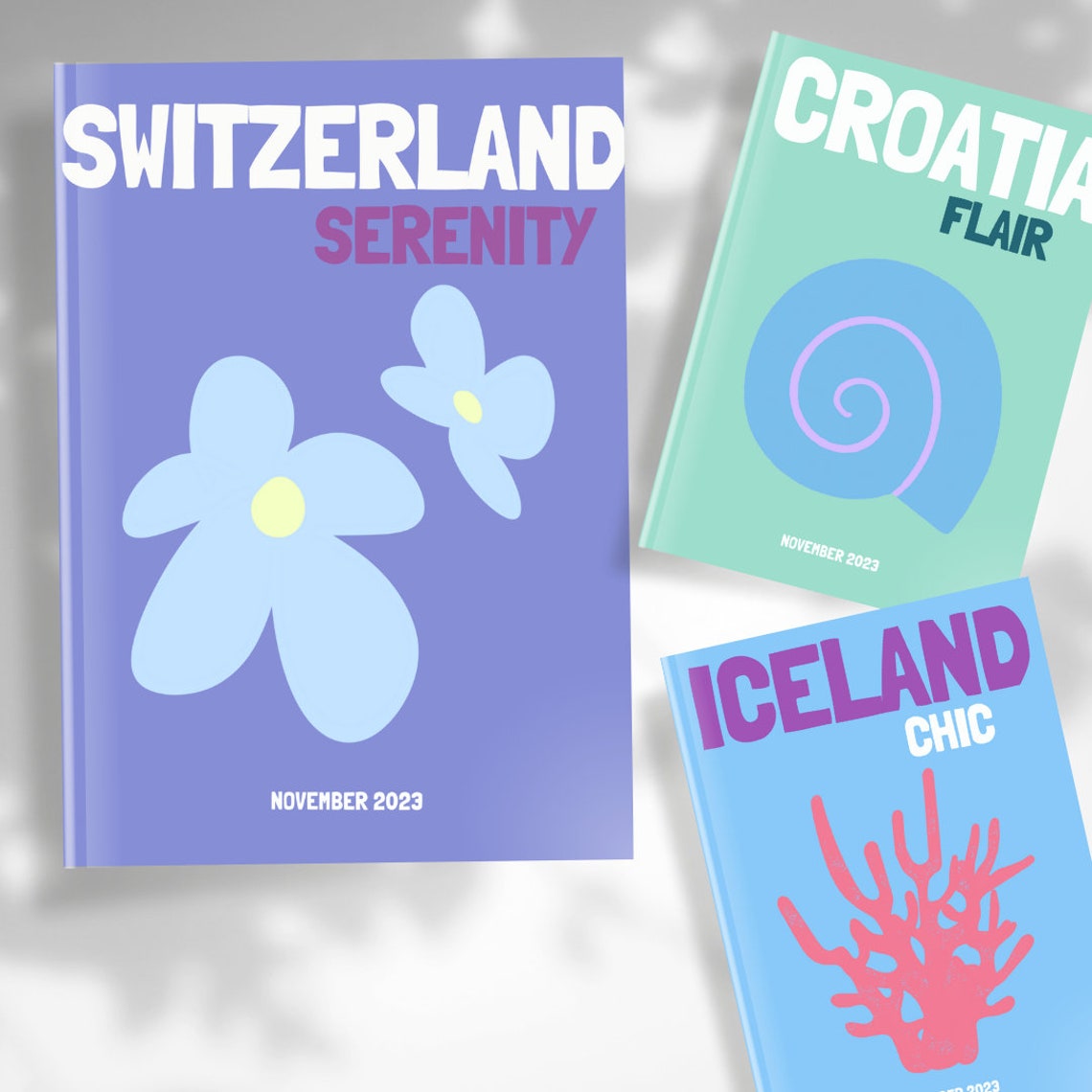 32 Travel Photobook Canva Template Bundle Europe Assouline Luxury ...