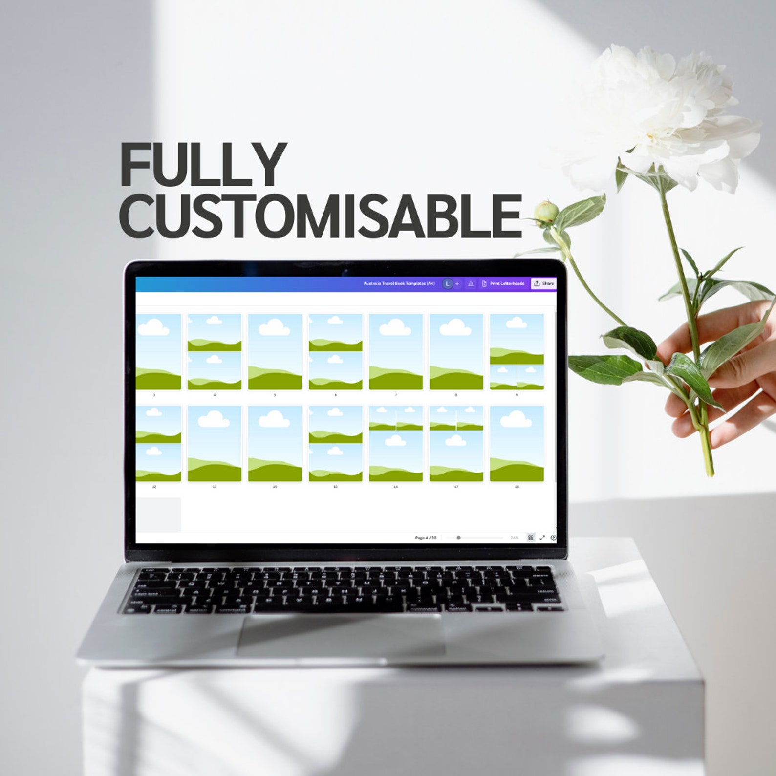 32 Travel Photobook Canva Template Bundle Europe Assouline Luxury ...