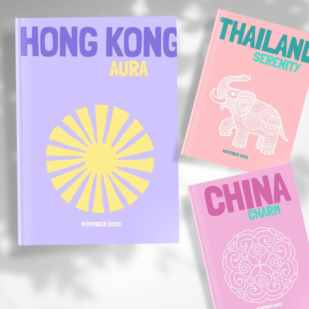 20 Travel Photobook Canva Template Bundle | Asia Luxury Printed Photo ...